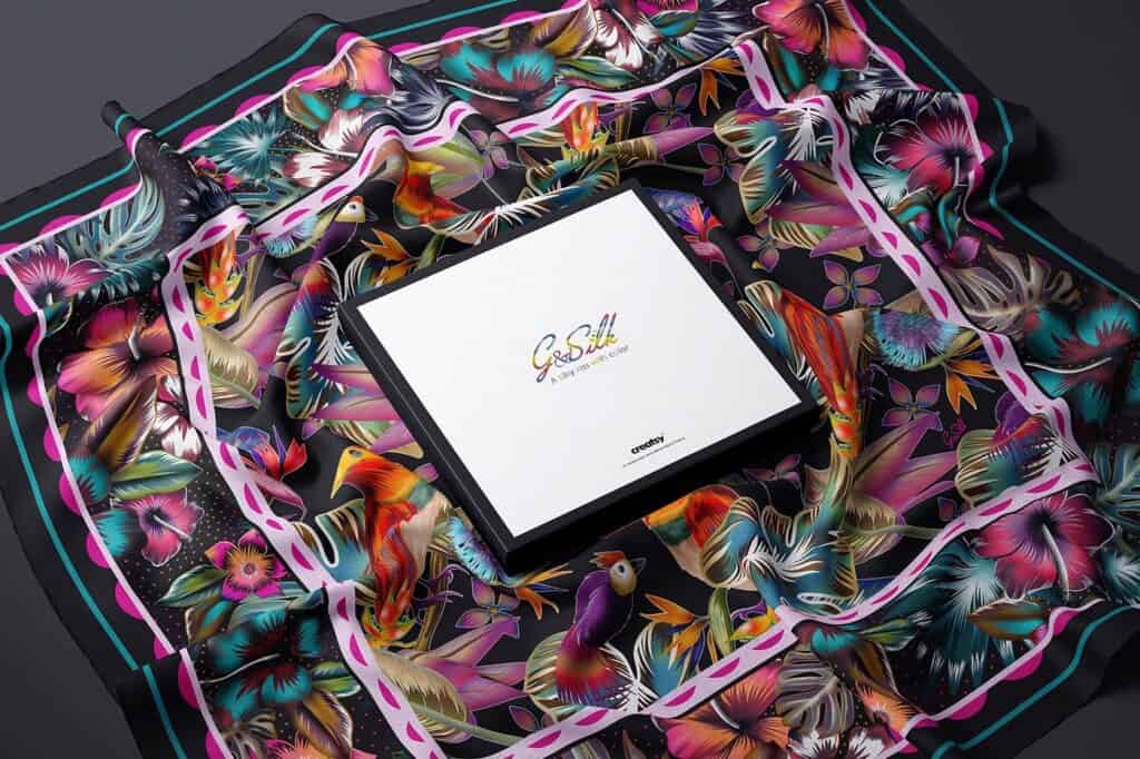 Multi-Color Luxury Scarf Packaging - Iwynner Packaging